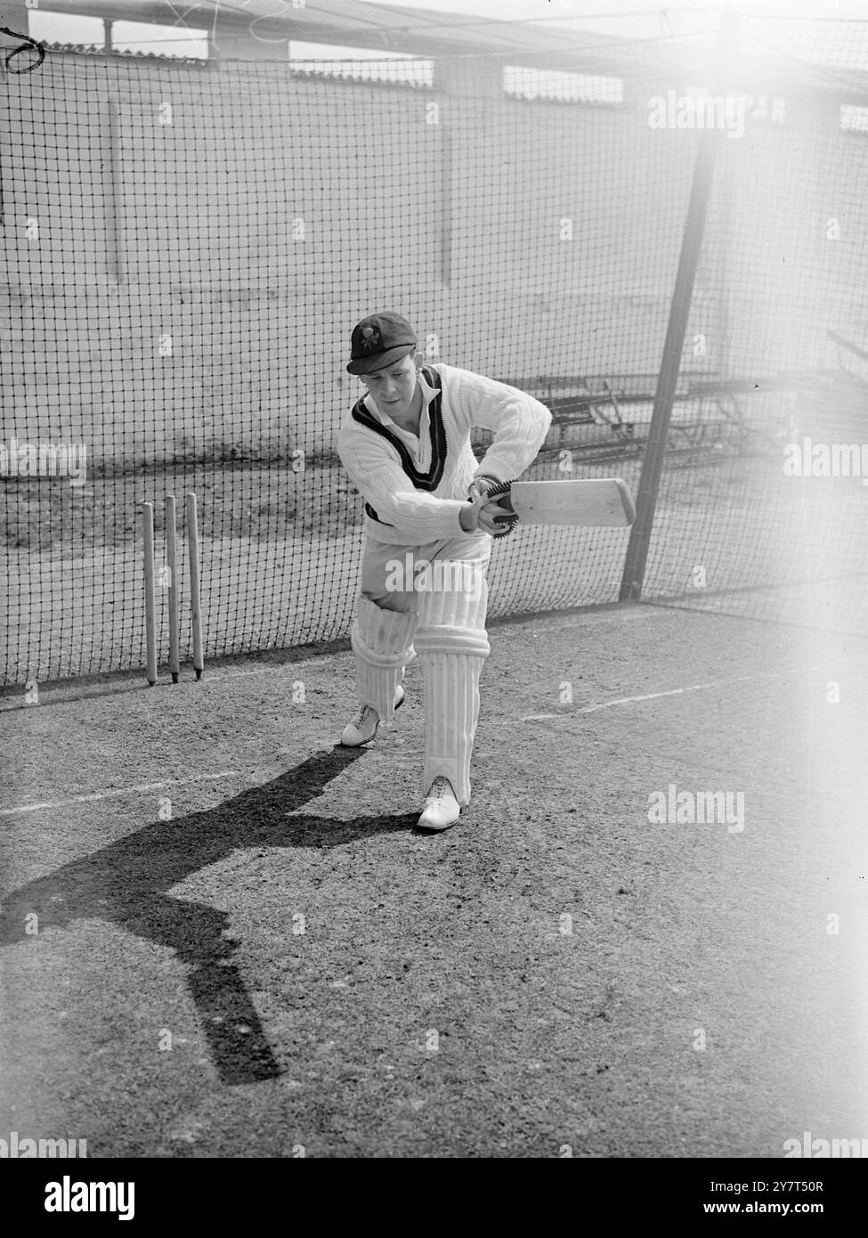 TO CAPTAIN INDIA TOURISTS PICTURE SHOWS:- NIGEL HOWARD of Lancashire ...