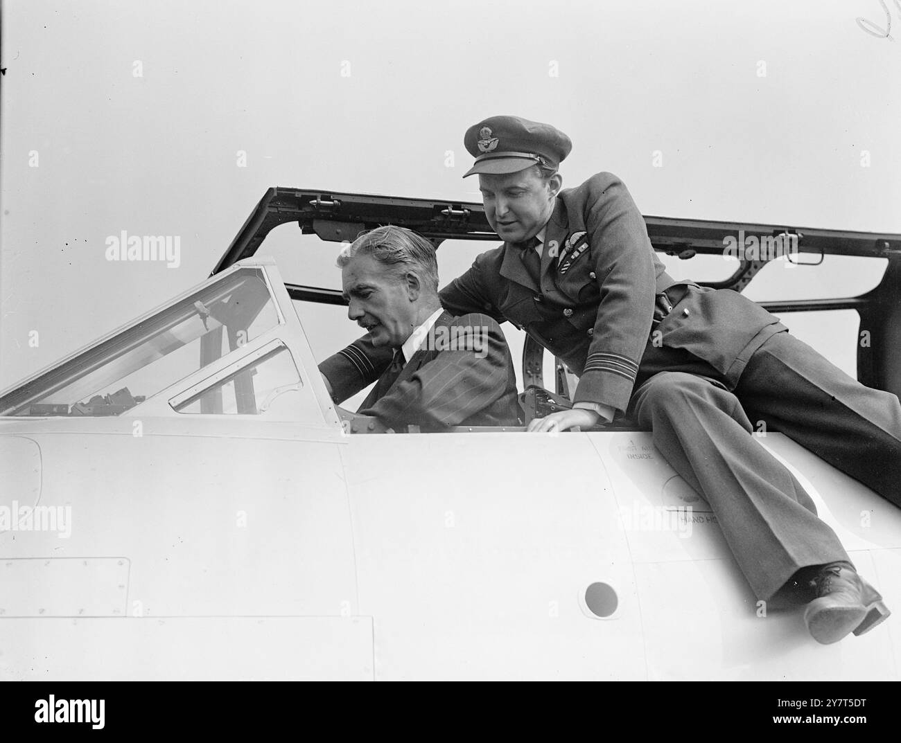 MR . EDEN FLIES IN A METEOR Visiting the county of Kent (NO. 500) Royal ...