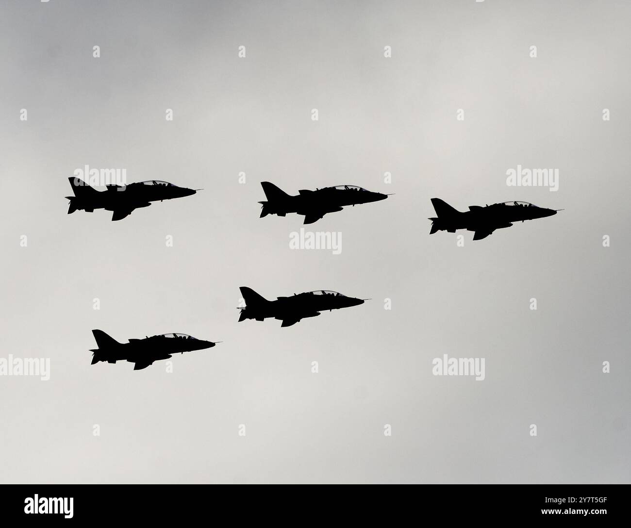 Red Arrows take off from Stornoway Airport on the Isle of Lewis after ...