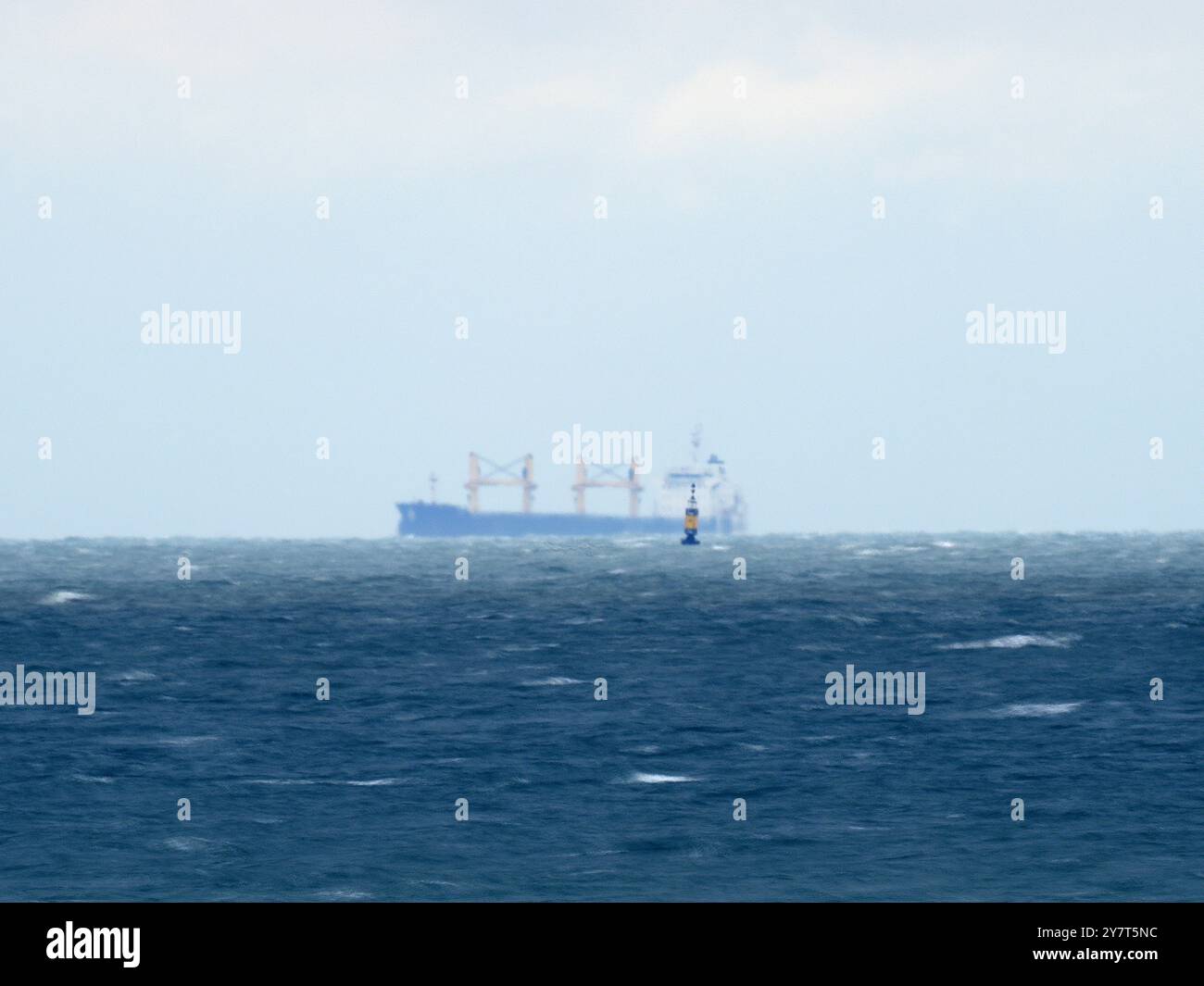 Margate, Kent, UK. 1st Oct, 2024. Controversial cargo ship MV Ruby seen ...