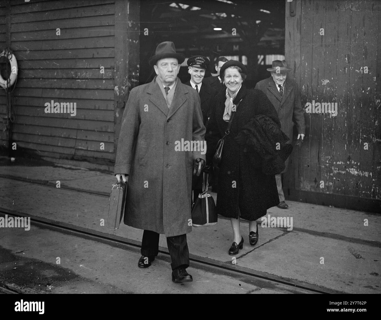 U.S. AMBASSADOR TO MOSCOW ON HIS WAY HOEM . Admiral Alan G. Kirk, the ...