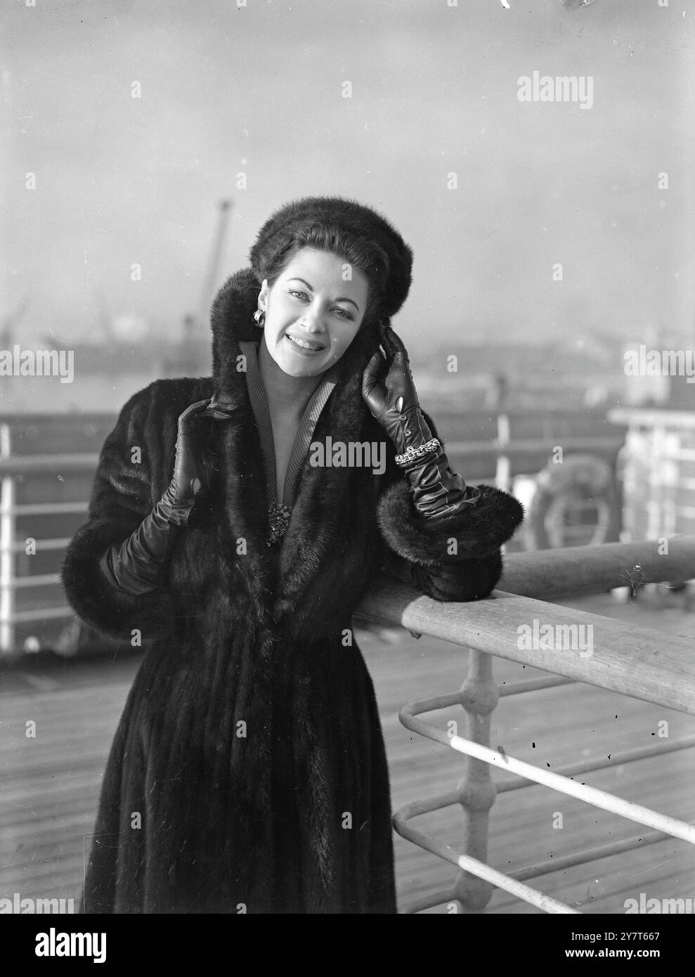 Yvonne De Carlo American Actress And Singer Circa 1950 Yvonne De Carlo