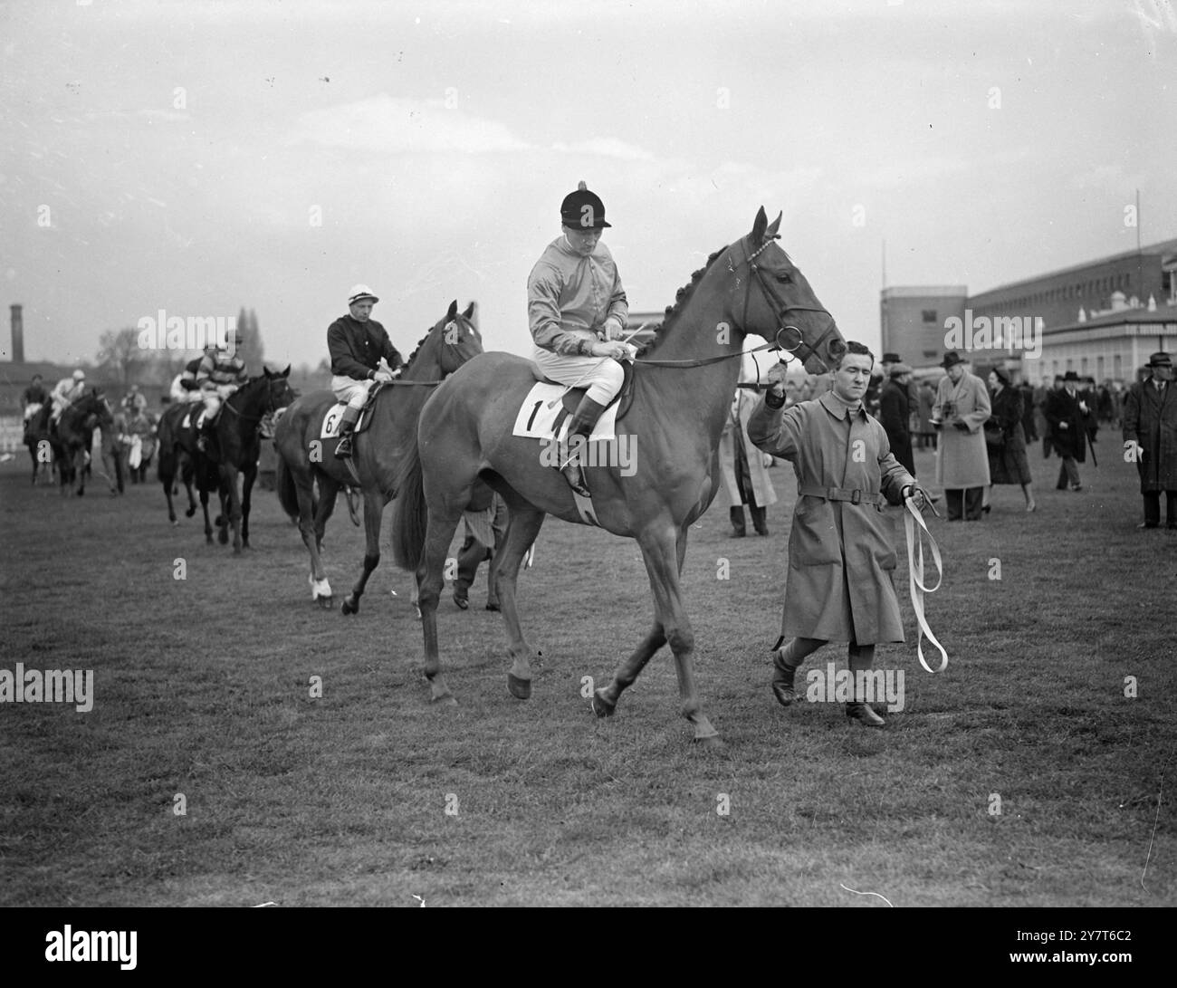 H.R.H. Princess Elizabeth's ''ASTRAKHAN '' with T. BURN in saddle ...