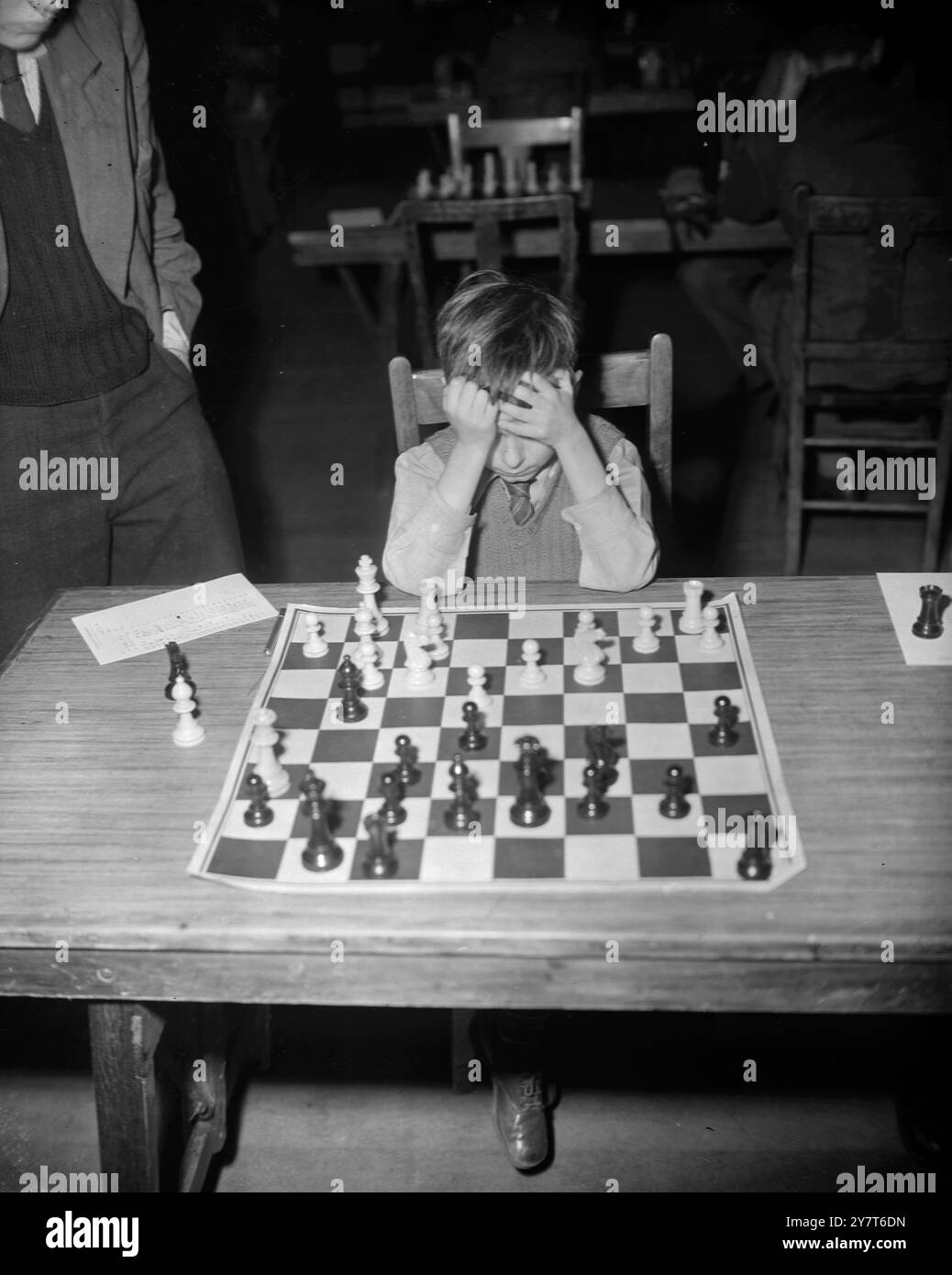 EIGHT -YEAR-OLD STRATEGIST It's a big problem for a small boy but ...