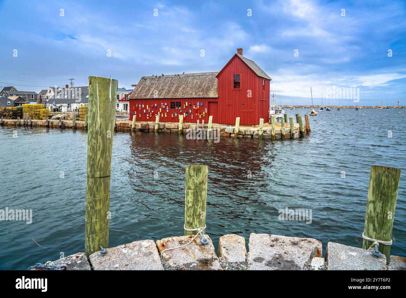 Motif No. 1, the famous icon landmark of Rockport, Massachusetts ...