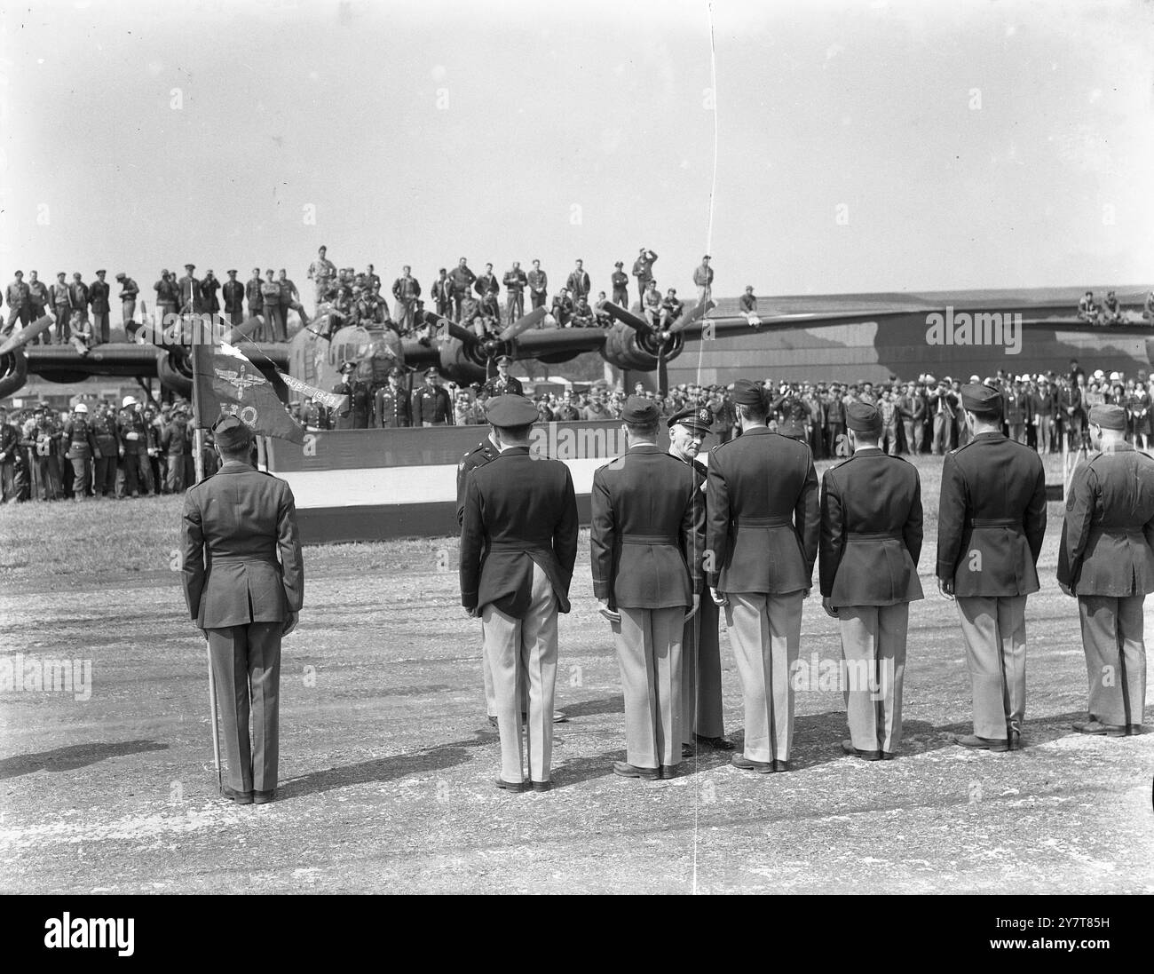 Gen carl spaatz Black and White Stock Photos & Images - Alamy