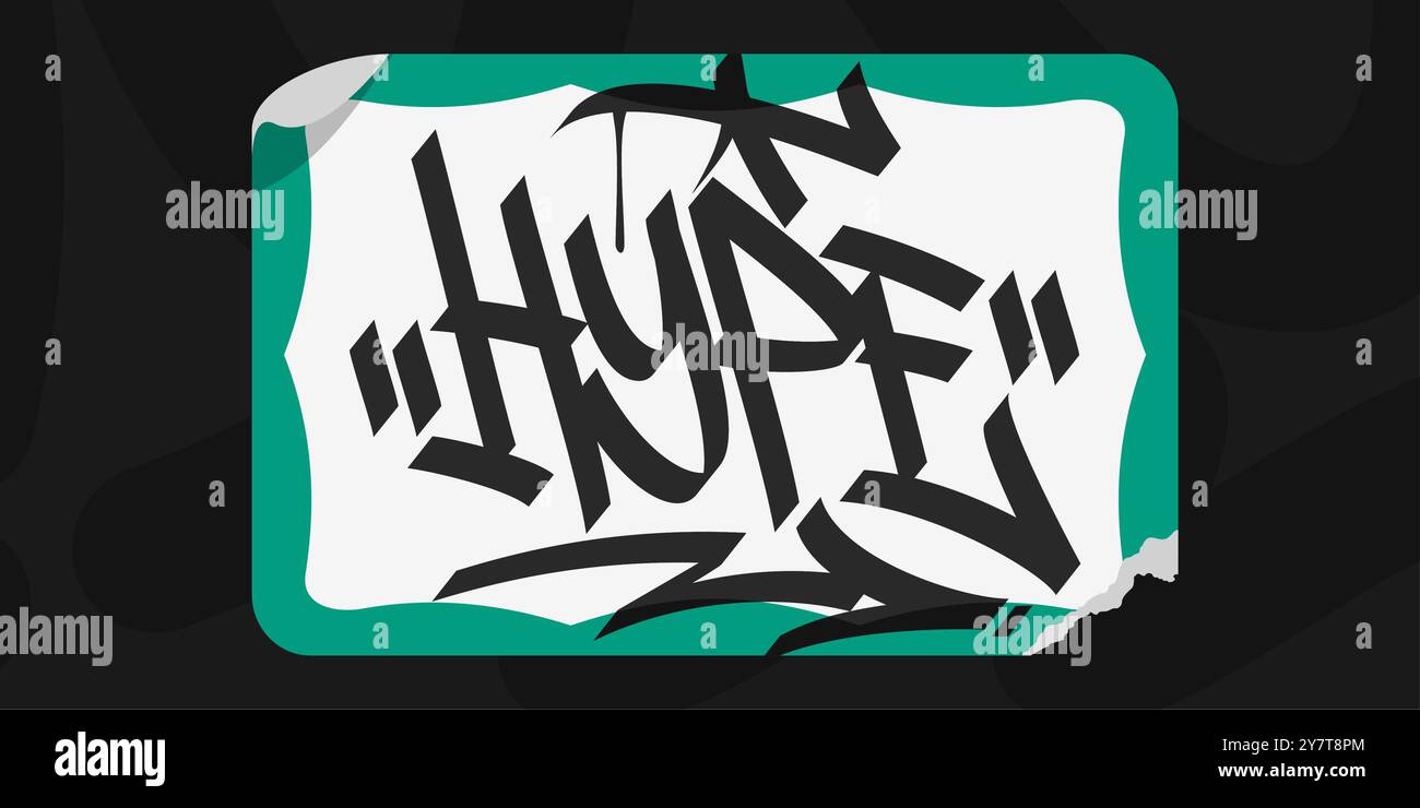 Hello my name is grafitti hi-res stock photography and images - Alamy