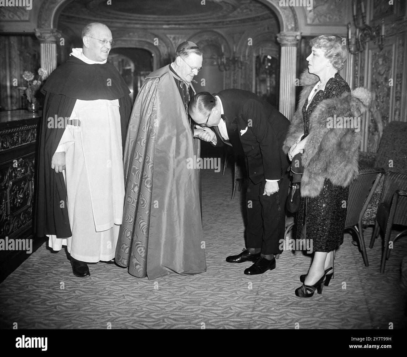 CATHOLIC FILM PREMIERE Dr RUY ENES ULRICH , the Portuguese Ambassador ...