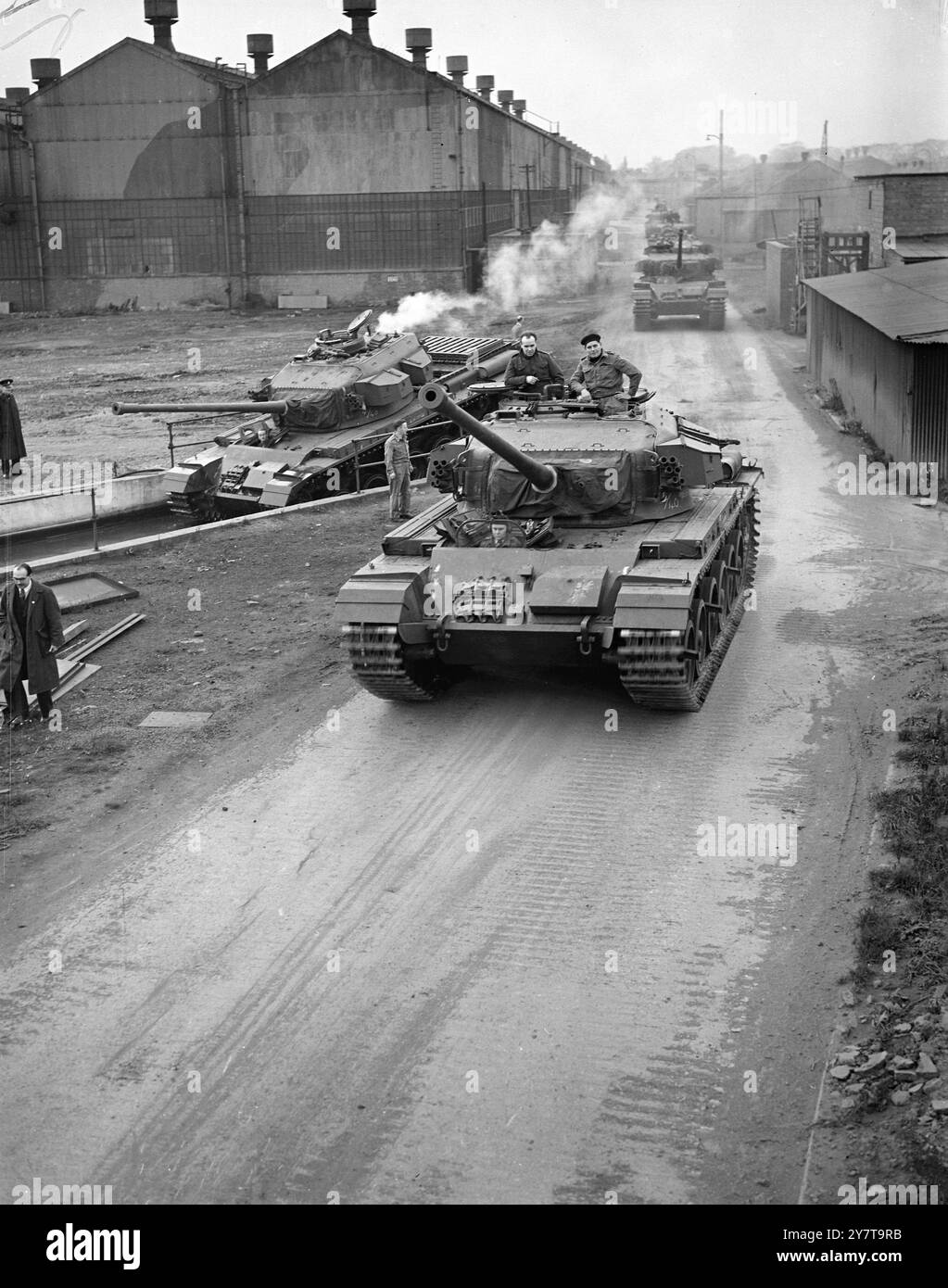 BRITAIN FORGES HER ARMOUR Turning out Centurions for Britain's legions ...