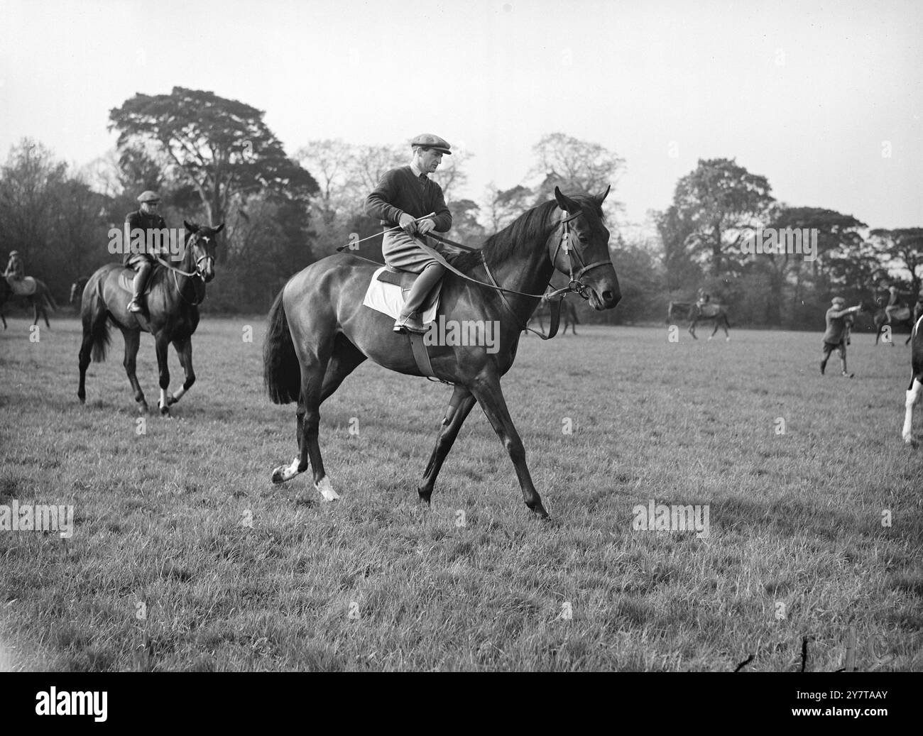 PRINCE SIMON DEBRY FAVOURITE 20 May 1950 Pictured here at exercise on ...