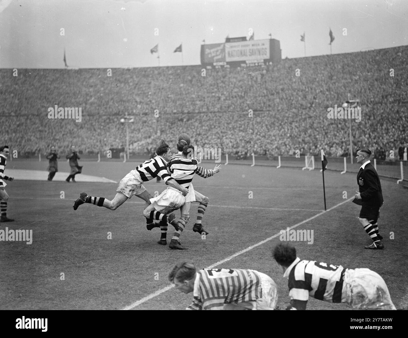 Double tackle hi-res stock photography and images - Alamy