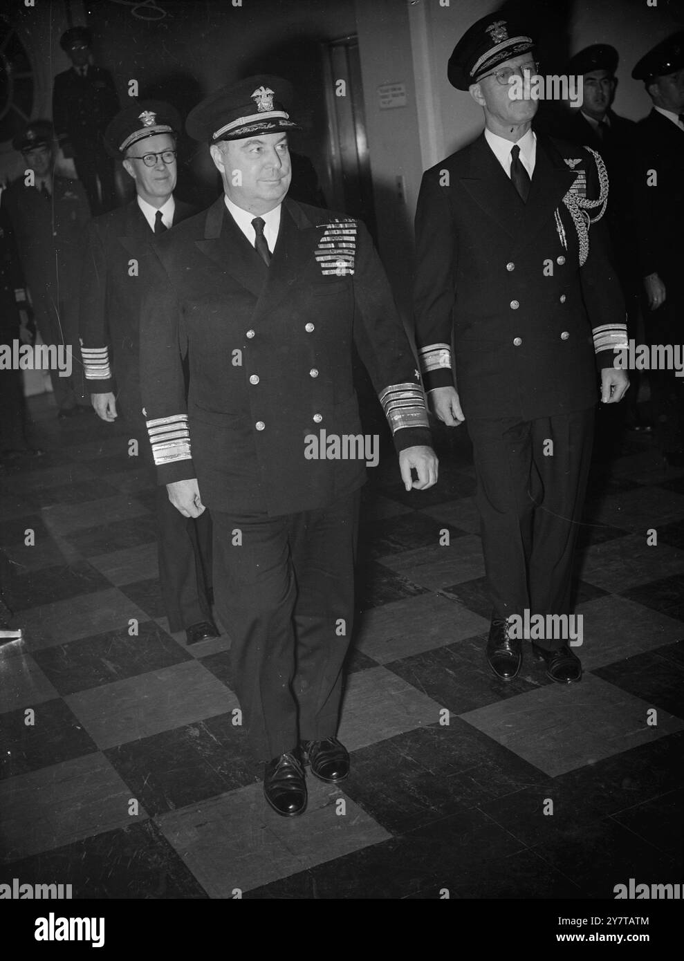 CHANGE OVER - IN AMERICAN NAVAL COMMAND A top United States command ...