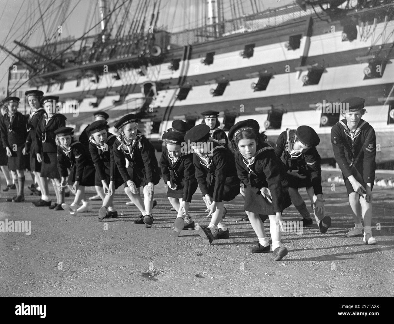 A SAILORS LIFE FOR ME 5 April 1950 Warming up to the Sailors Horn Pipe ...