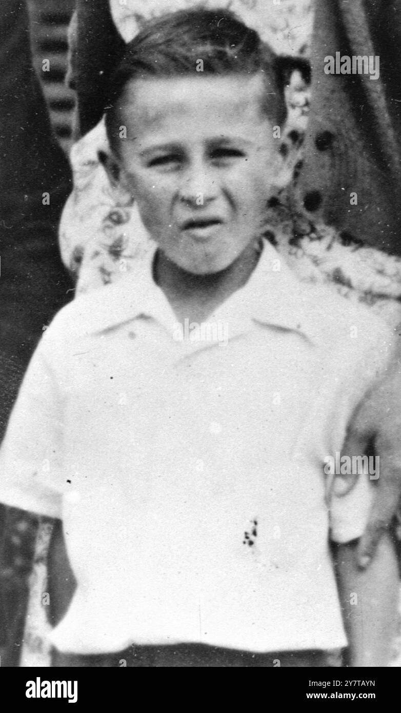 POLICE USE DOGS IN HUNT FOR MISSING BOY 3 May 1950 Over thirty ...