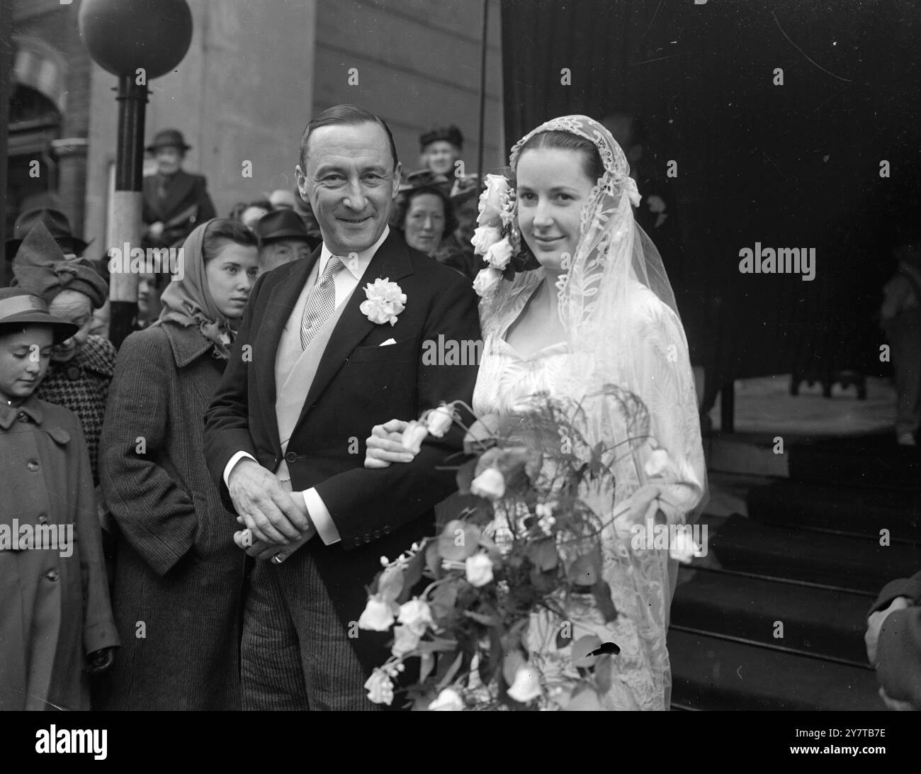CANADIAN ACTRESS MARRIED IN LONDON 25 April 1950 Canadian actress Jane ...