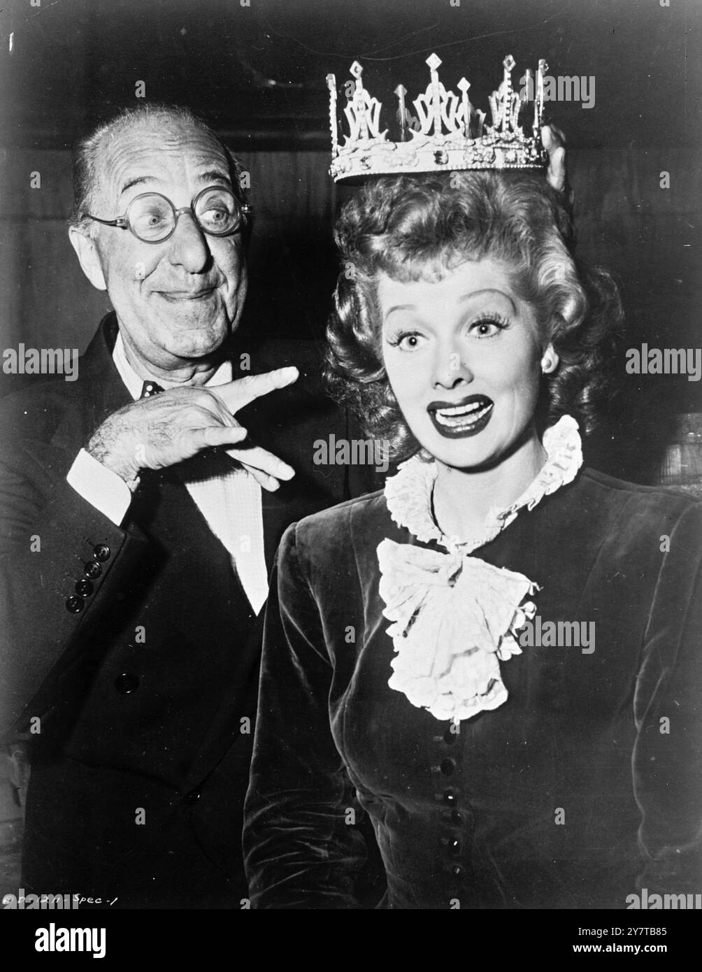 QUEEN OF LAUGHS 24 April 1950 And who more fitting to wear the crown ...