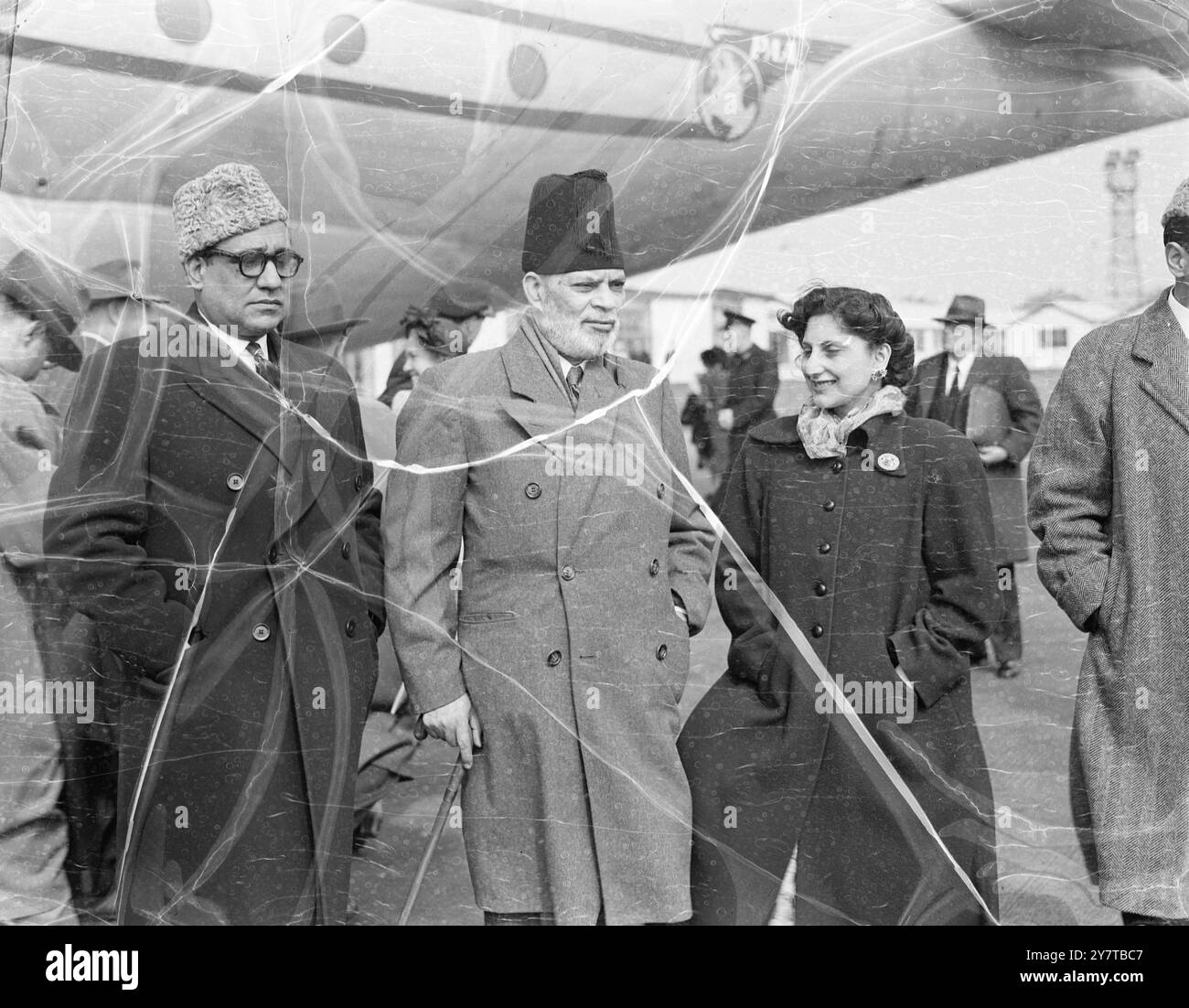 FOREIGN MINISTER OF PAKISTAN ARRIVES IN BRITAIN 19 April 1950 Sir ...
