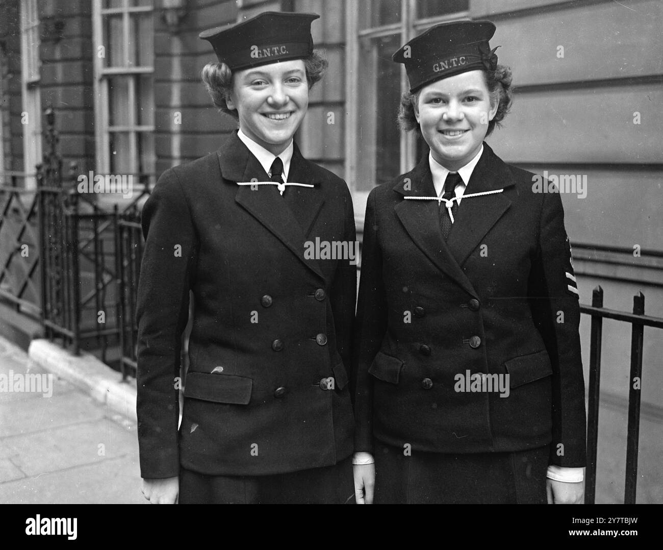 Cadet Brenda Presse aged 14 of the Kenton unit of Girls Nautical ...