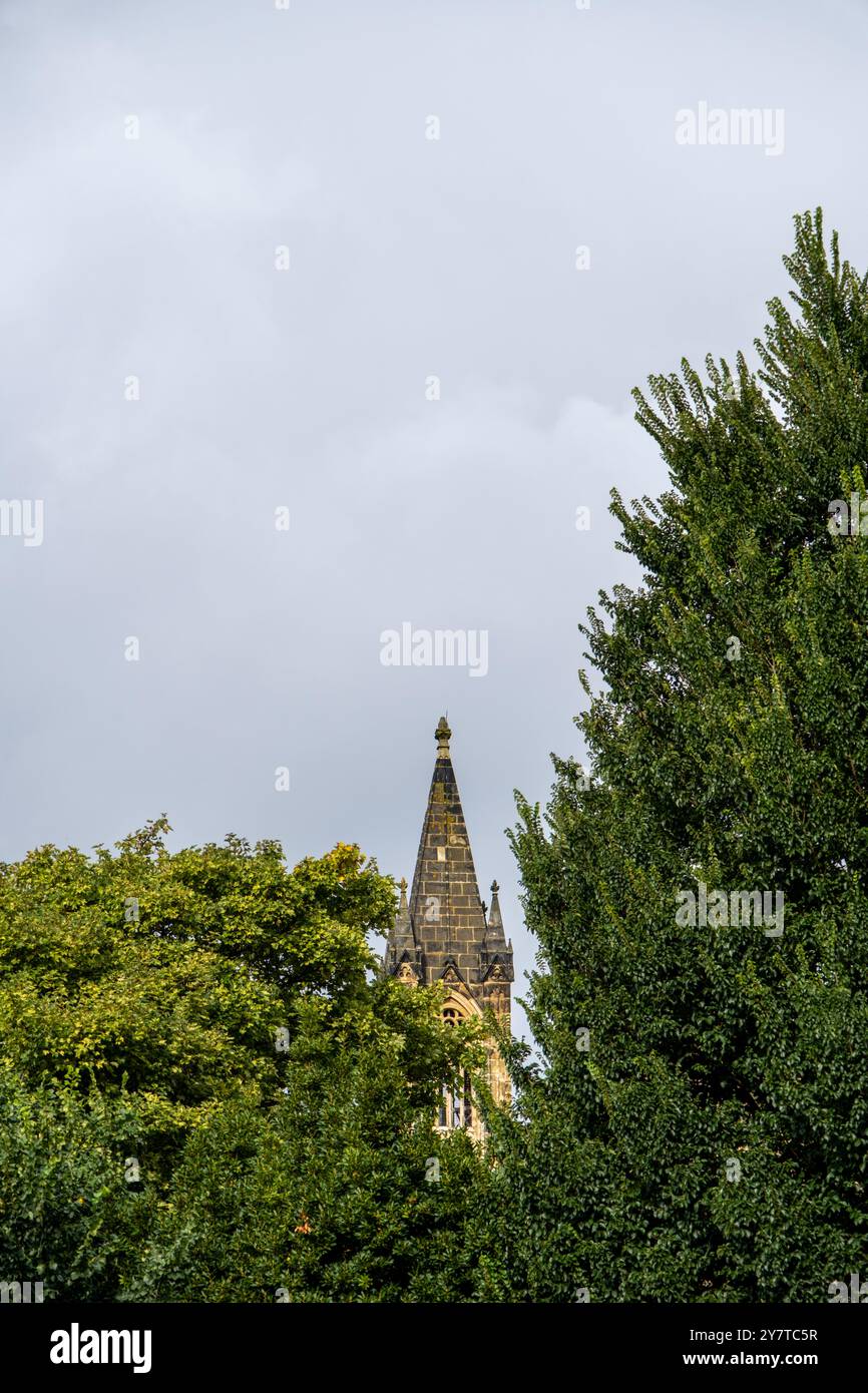 All Saints Hove Church soaring spire, Brighton, UK Stock Photo - Alamy