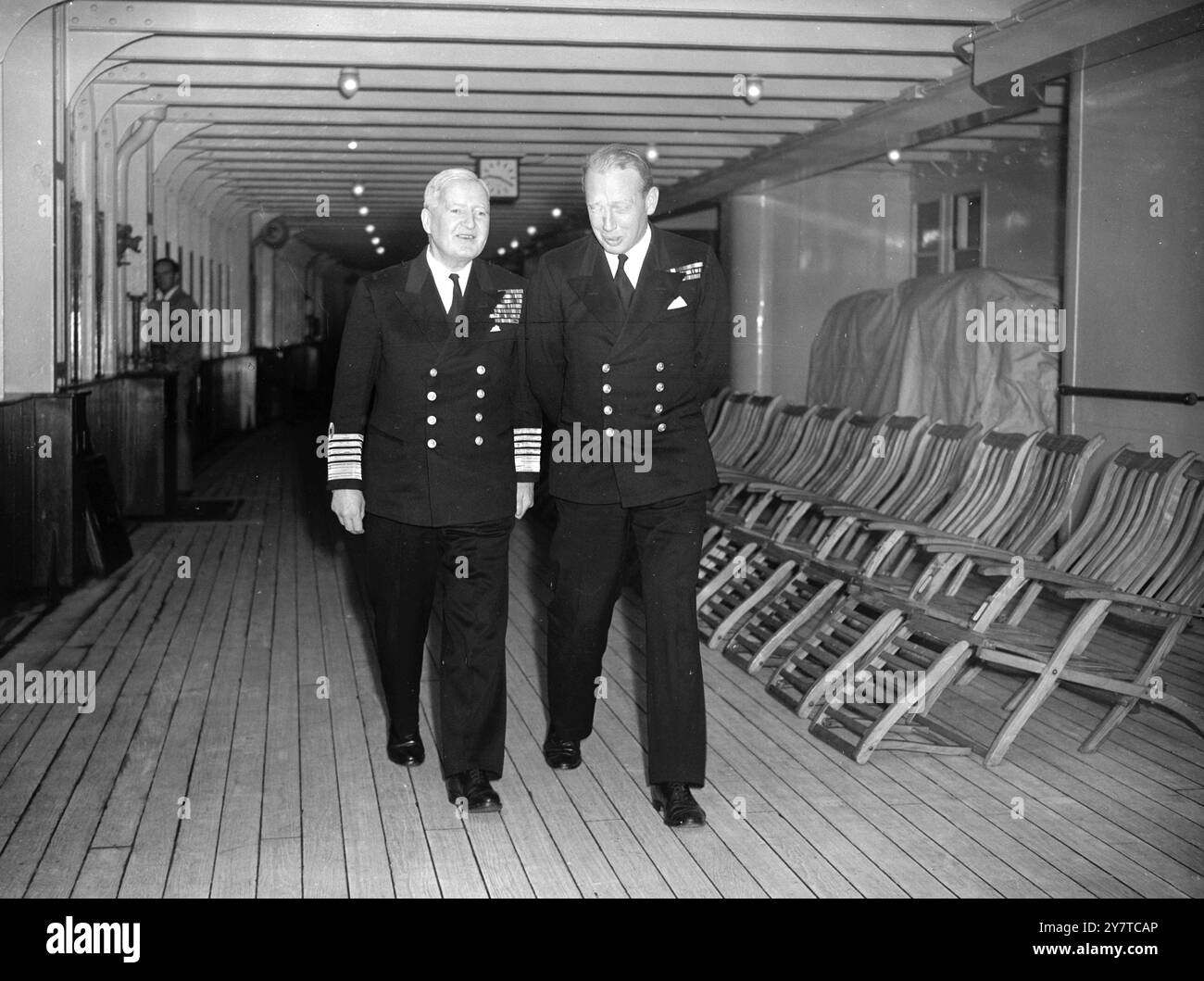 Off to the United States for a five day visit went Admiral of the Fleet ...