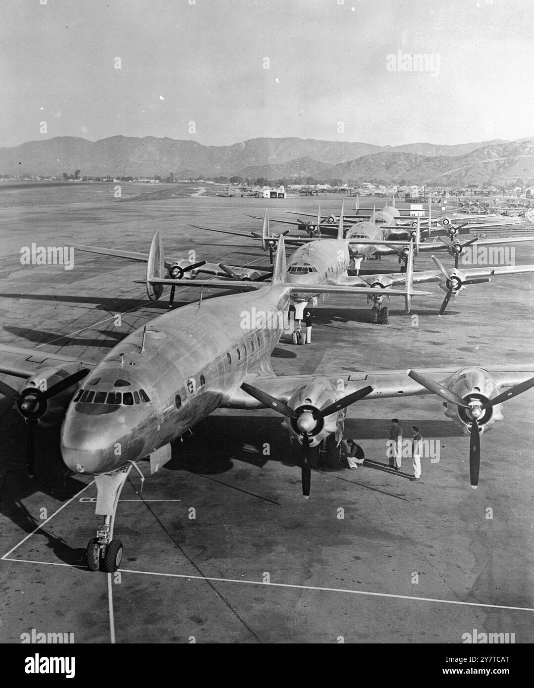 Lockheed burbank Black and White Stock Photos & Images - Alamy