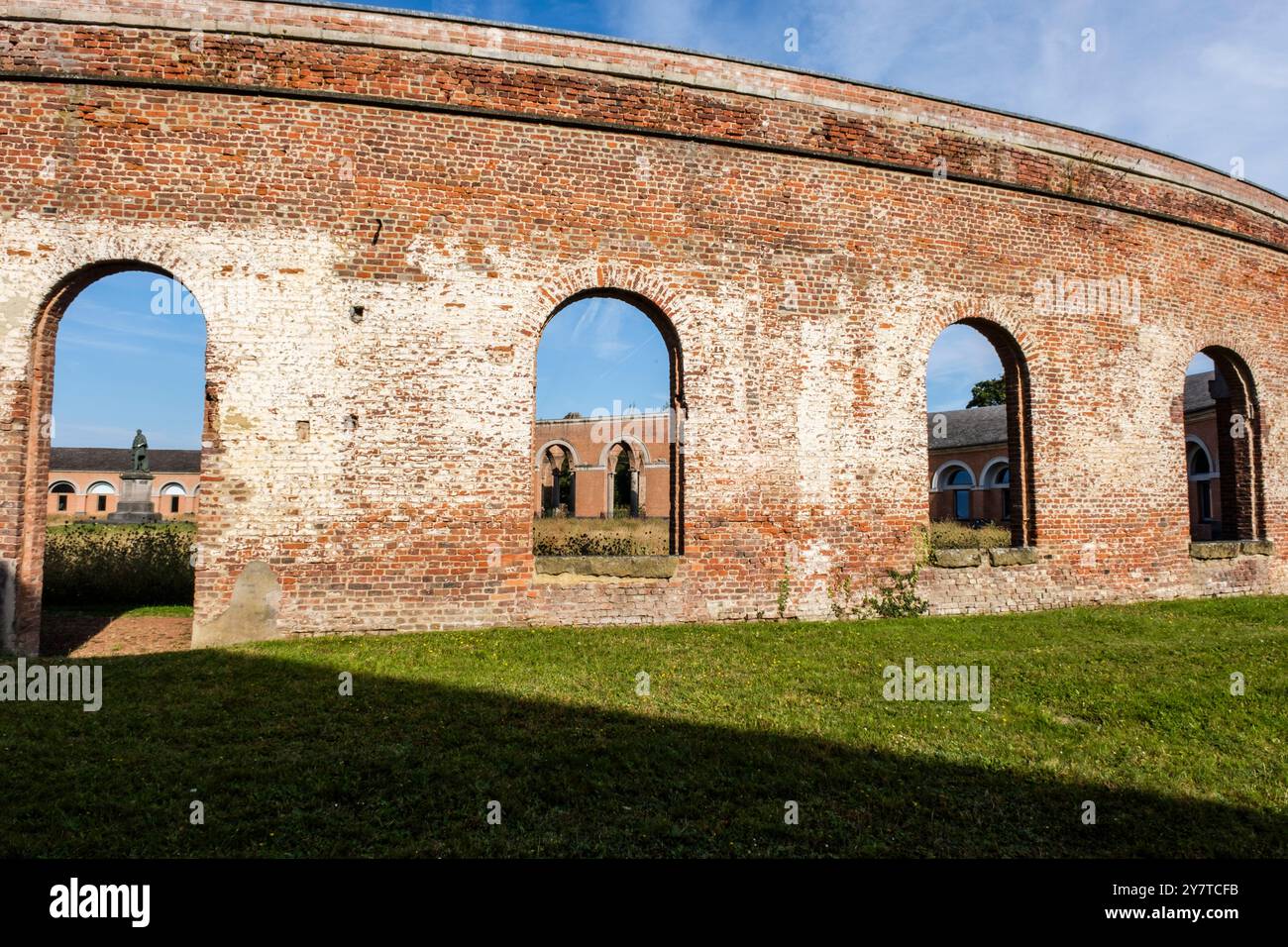 Le site du Grand-Hornu | The grand Hornu site Stock Photo - Alamy