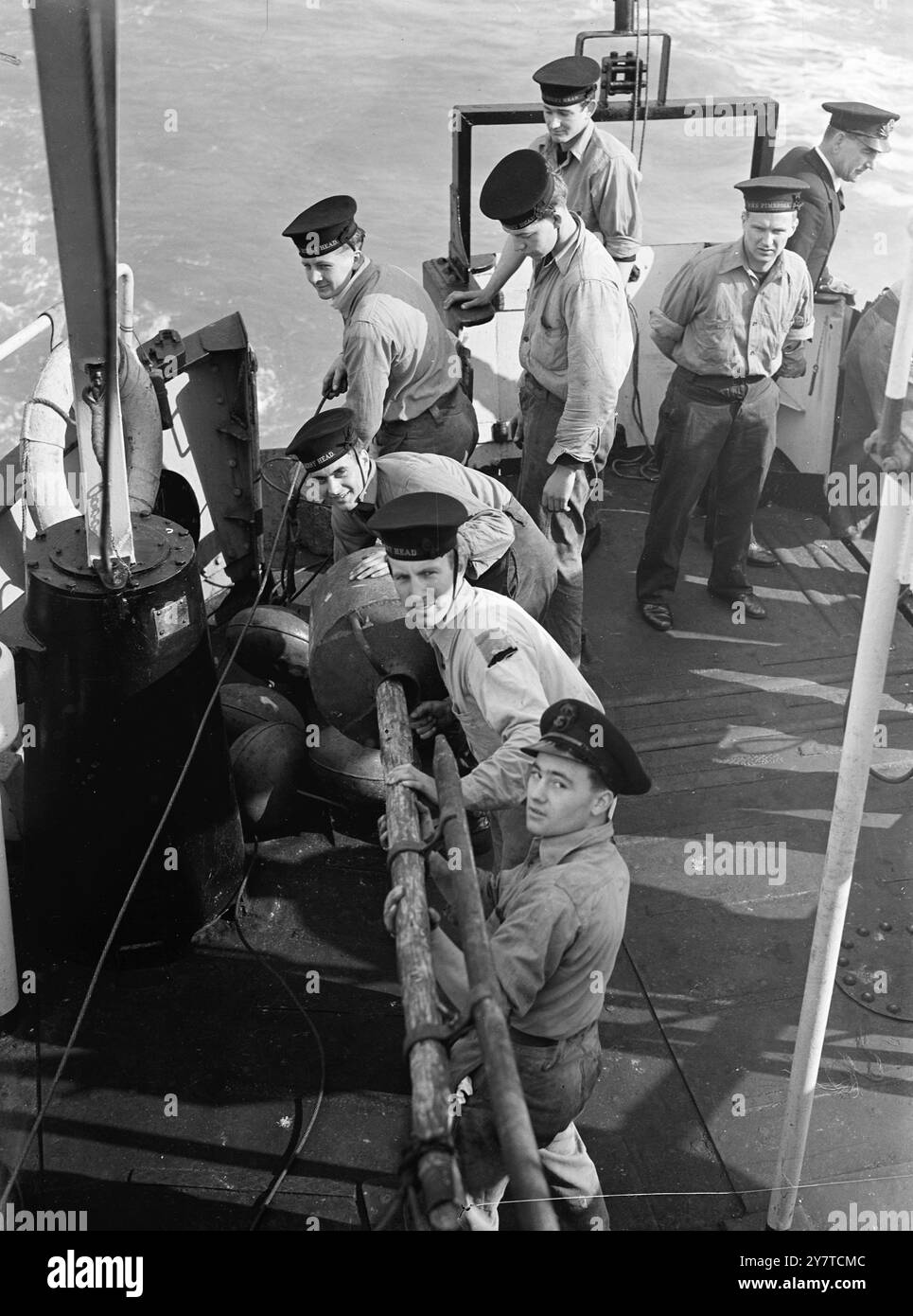 SEEING LIFE AT SEA WITH THE ' LIVE ' NAVY - - - - Keeping ' awake' the ...