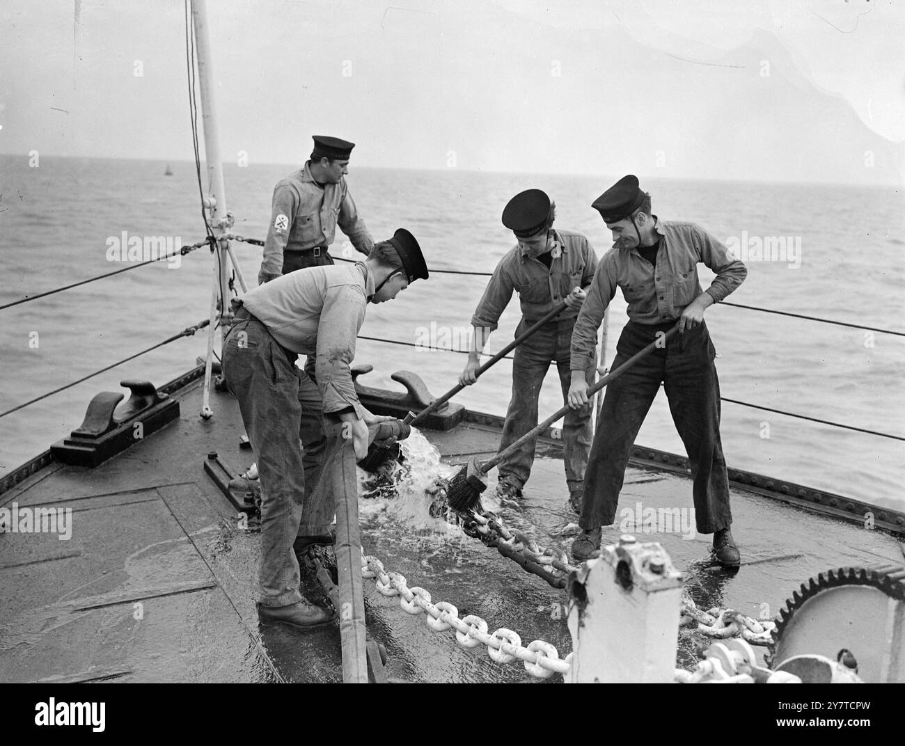 SEEING LIFE AT SEA WITH THE ' LIVE ' NAVY - - - - Keeping ' awake' the ...