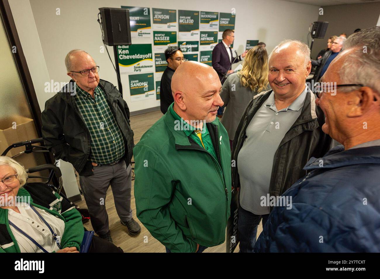 Saskatoon, Can. 01st Oct, 2024. Saskatchewan Party MLA Terry Jenson ...