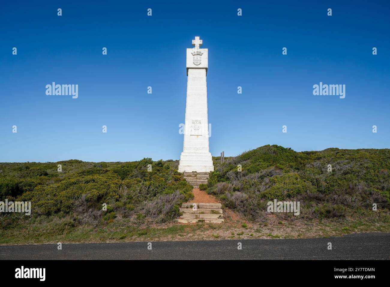 Cross of Vasco da Gama, at Buffels Bay Beach, Cape of Good Hope, Cape ...