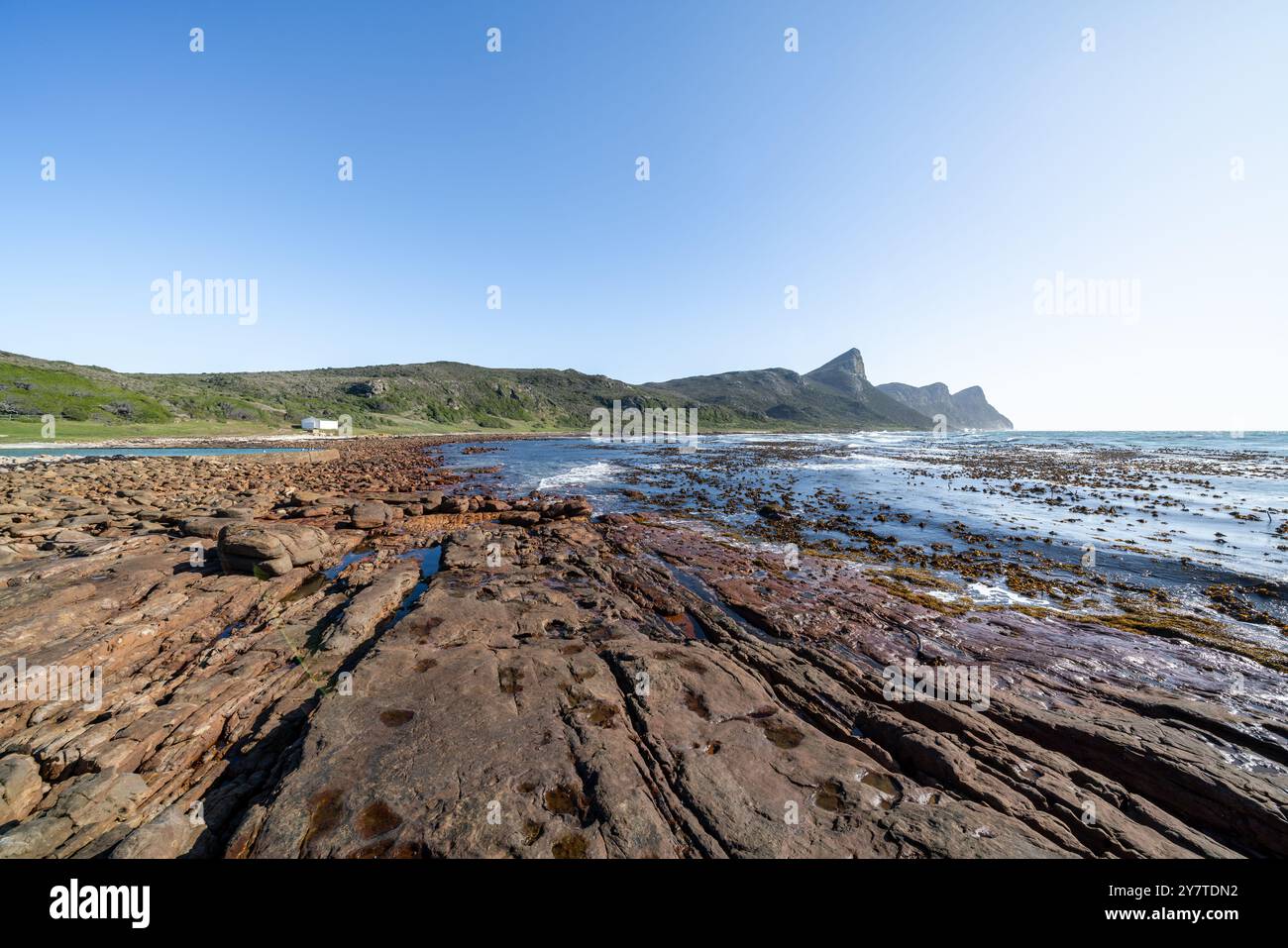 Buffels Bay Beach, near the Cape of Good Hope, Cape Peninsula, Western ...