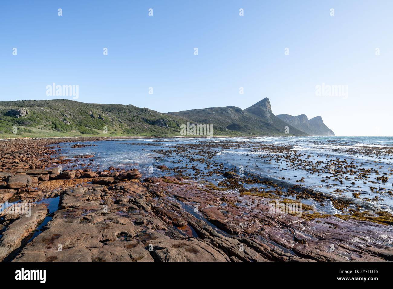 Buffels Bay Beach, near the Cape of Good Hope, Cape Peninsula, Western ...
