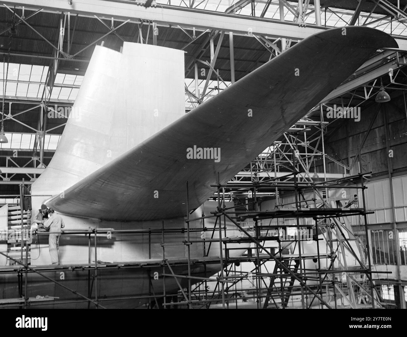 ' PRINCESS ' SPREADS HER GIANT WINGS AT COWES A 140-ton monster of the ...