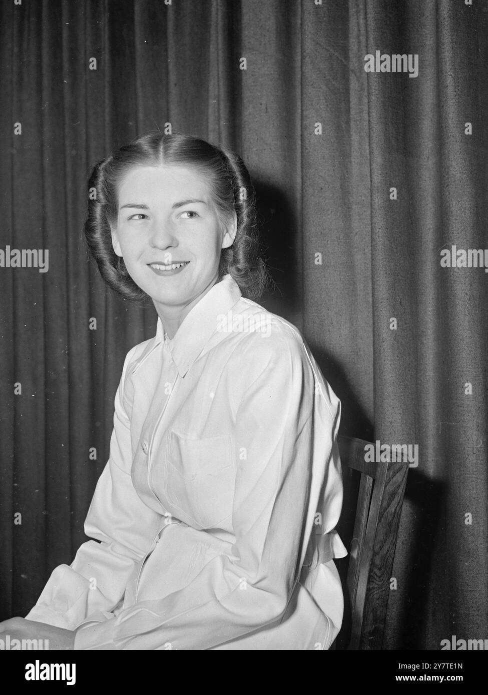 EAST ANGLIA'S ' LORNA ' FINALIST Pictured in London today is 27-year ...