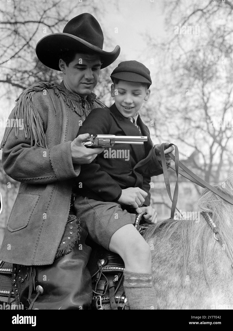 COWBOY COMPANION IN ROTTEN ROW A visit to Hyde Park , London by JOHN ...