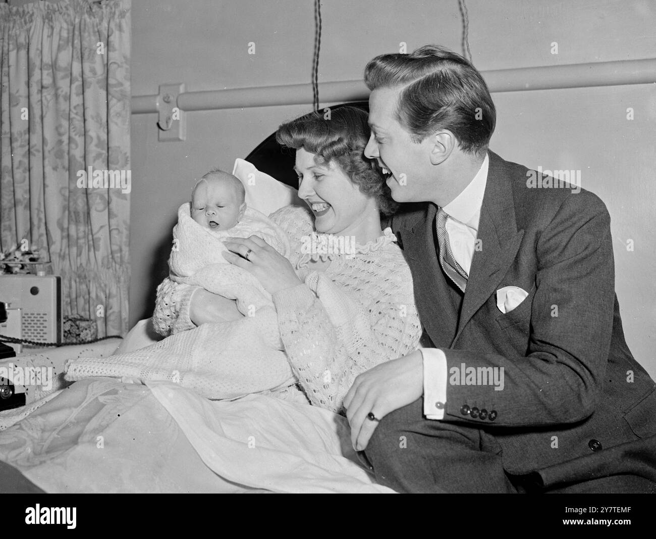 Sheila Sim , Richard Attenborough and baby son Michael John.19 February ...