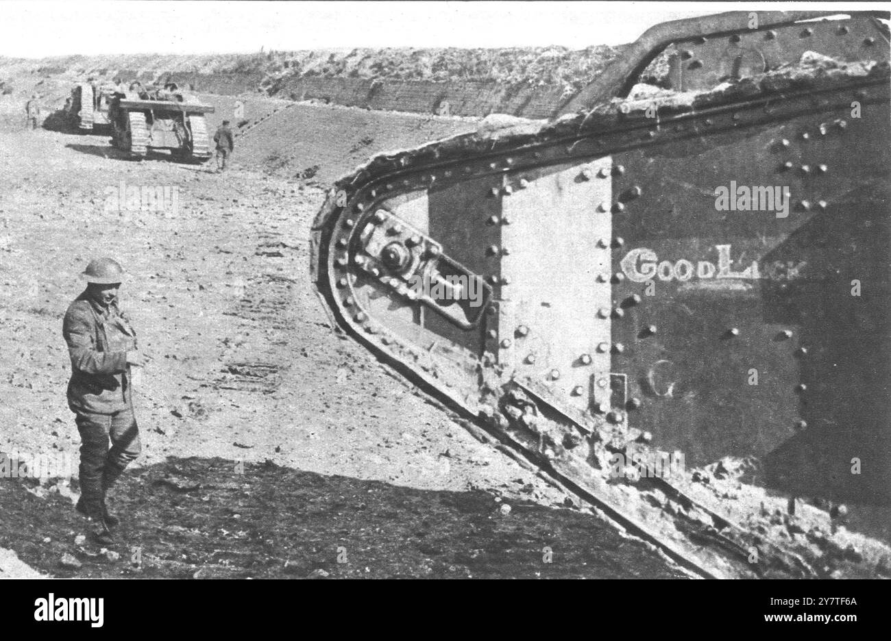 The canal here is only a great dry ditch with steep walls : British ...