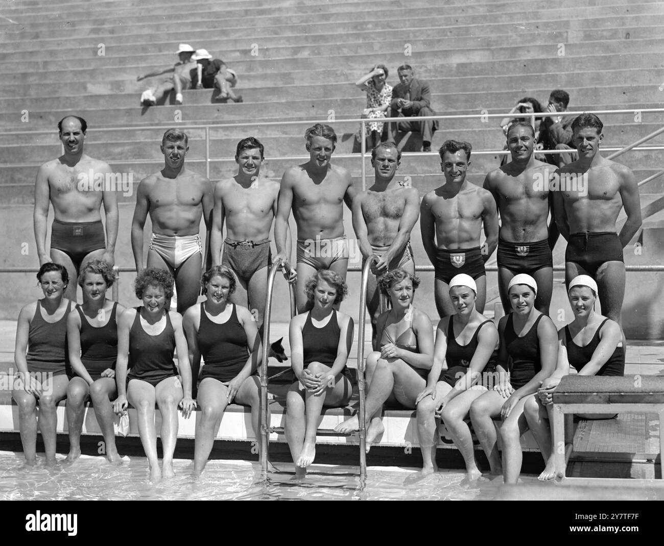 BRITAIN'S SWIMMERS 'DOWN UNDER' 8 February 1950 Swimming for the ...