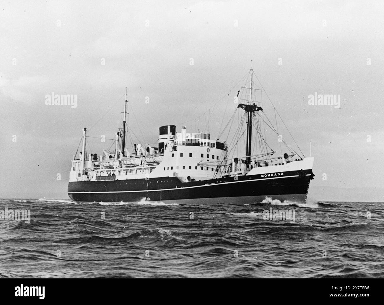 WIDENING A TRADE CHANNEL Pictured here is the new 2,213 - ton motor ...