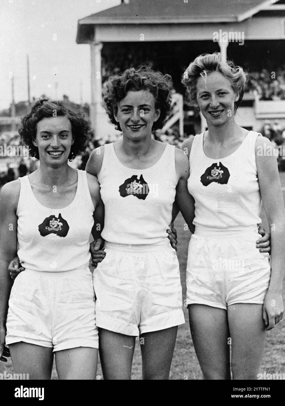 GIRLS HAT TRICK FOR AUSTRALIA AT EMPIRE GAMES 11 February 1950 ...