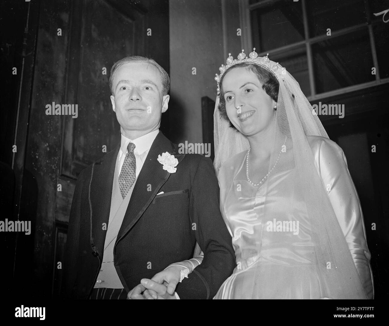 BRIDE IN A CORONET 2 February 1950 The younger daughter of novelist ...