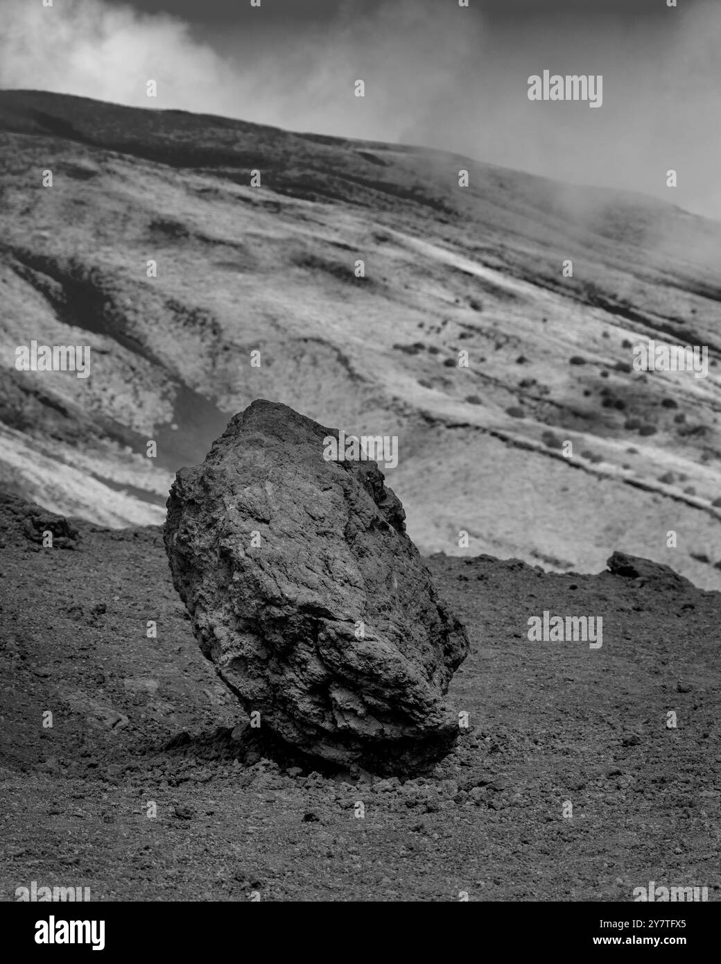 Igneous rock volcano Black and White Stock Photos & Images - Alamy