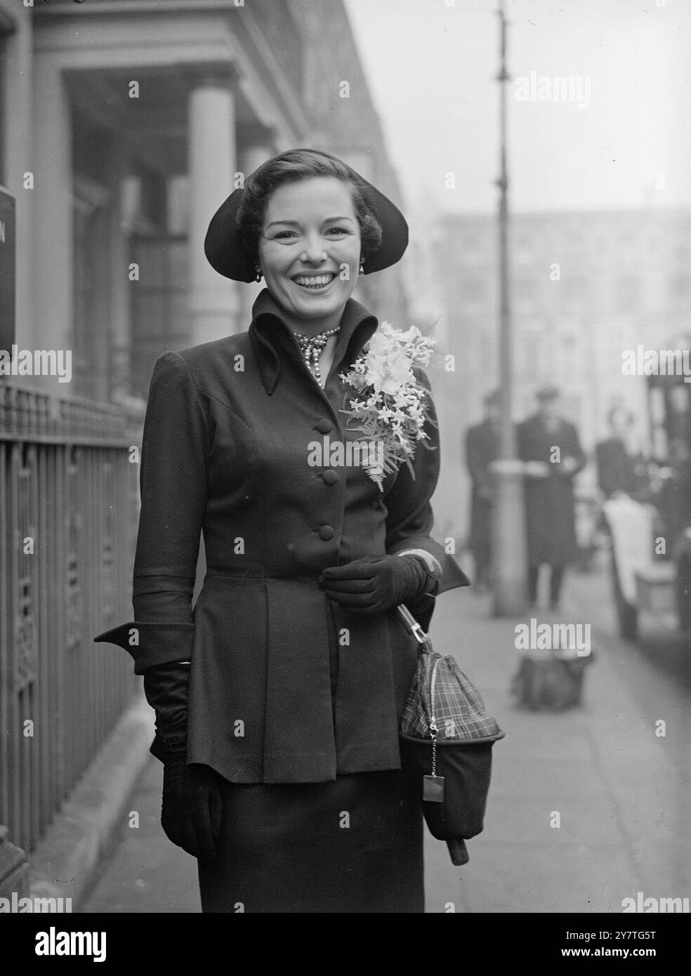 THE BRIDE WORE ORCHIDS Actress and author became husband and wife in ...