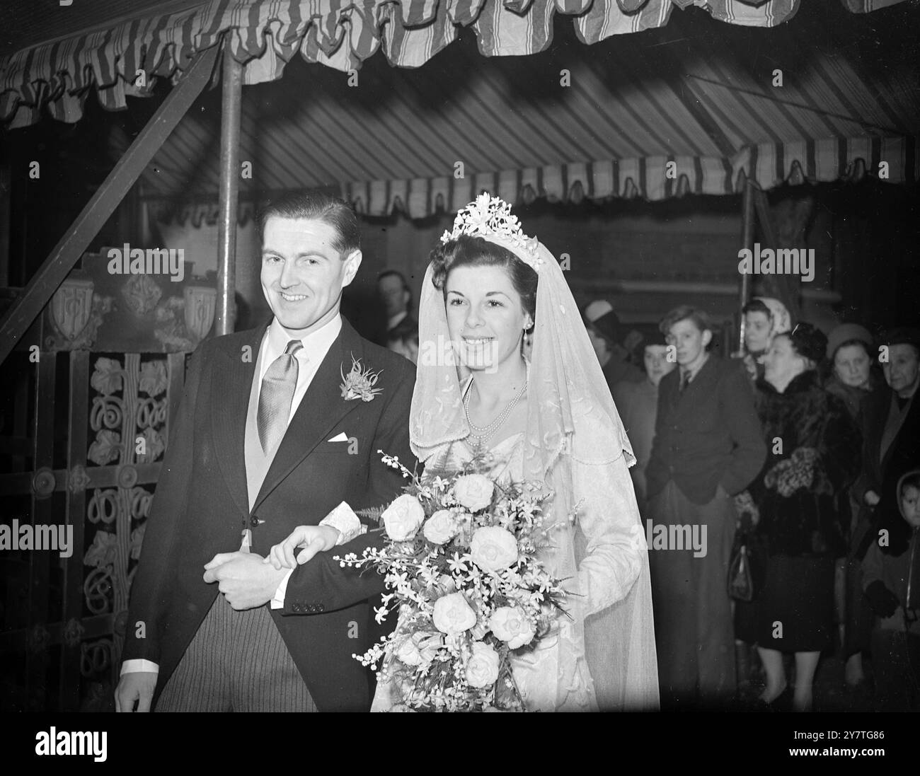 SOLICITOR'S SON MARRIES MODEL 28 January 1950 Marjorie Evans, a model ...