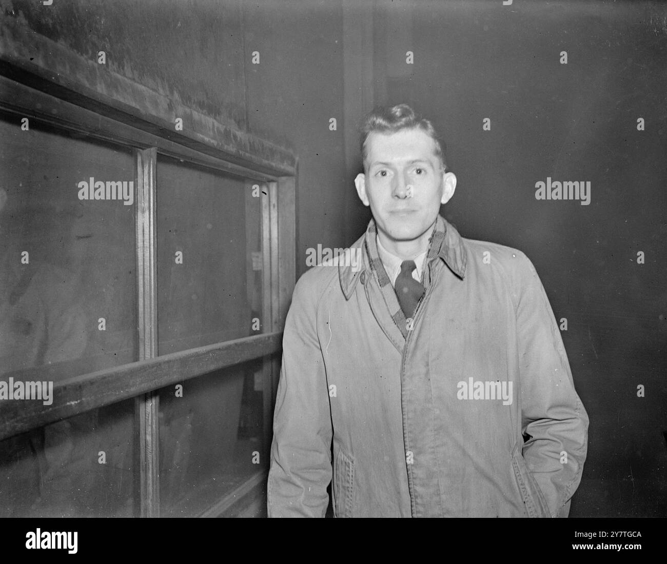WITNESS AT SETTY CASE HEARING Mr R.Morris David Edwards pictured after ...