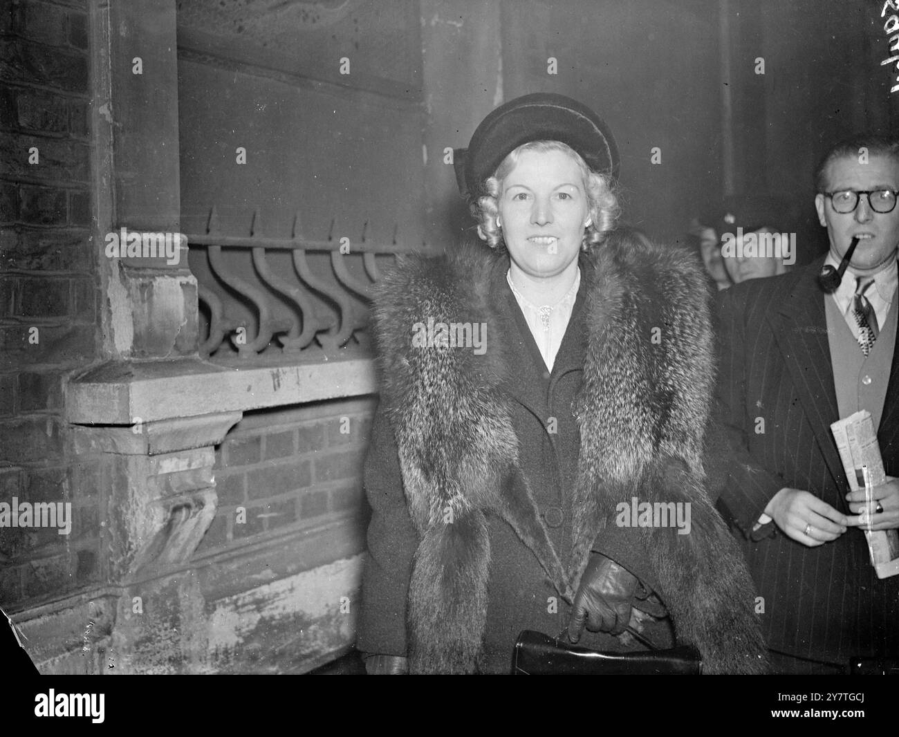 SETTY CASE AT BOW STREET WOMAN WITNESS Mrs. Francis Hearnden pictured ...