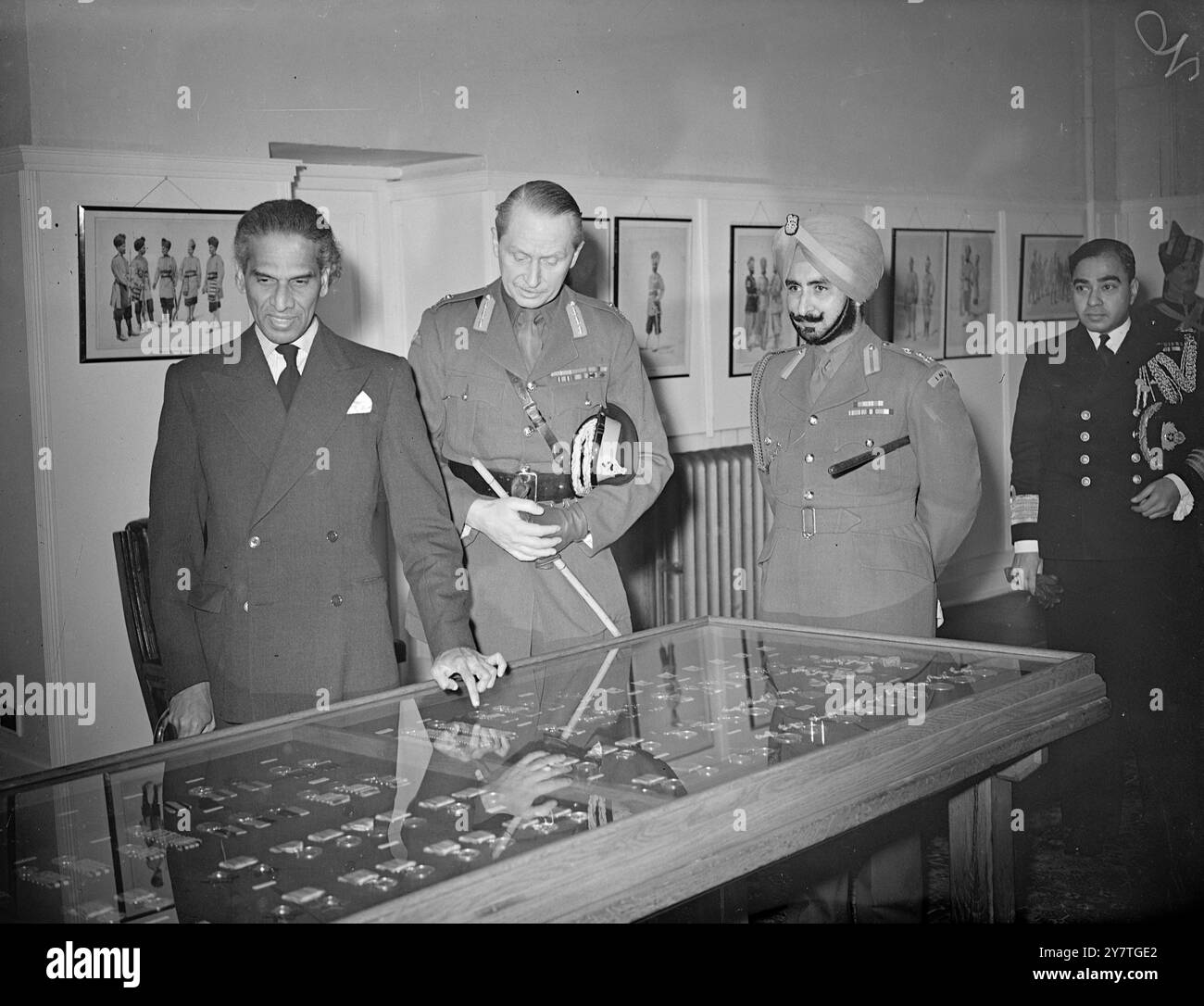 INDIA PRESENTS MEDALS TO ROYAL MILITARY ACADEMY - - A few days before ...
