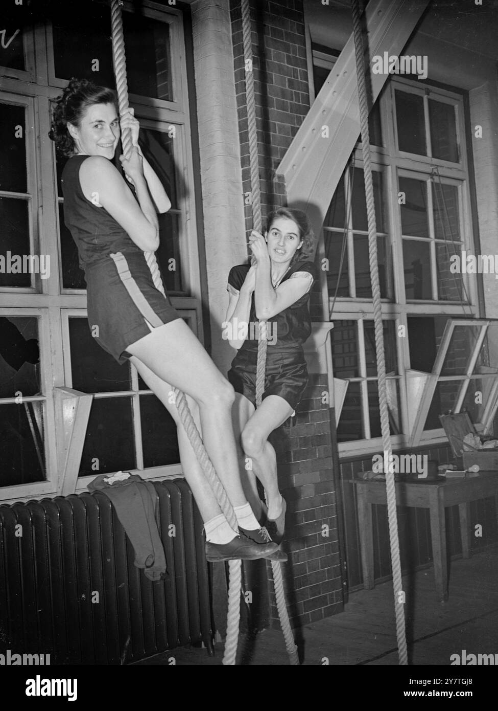 HANGING HIGH Keeping in good physical shape for the Empire Games in New ...