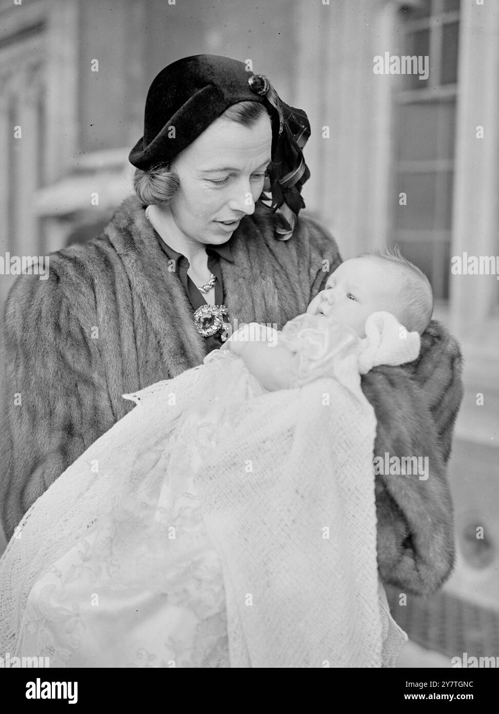 MARY ANNE HAS COMMONS CHRISTENING The infant daughter of Lord and Lady ...