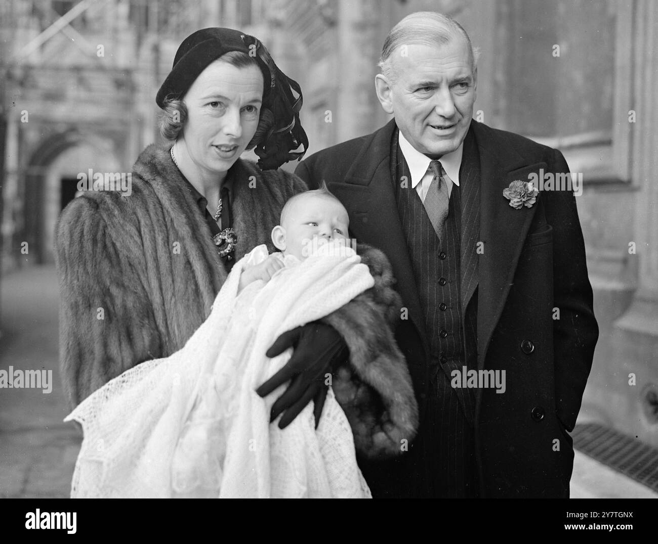 MARY ANNE HAS COMMONS CHRISTENING The infant daughter of Lord and Lady ...